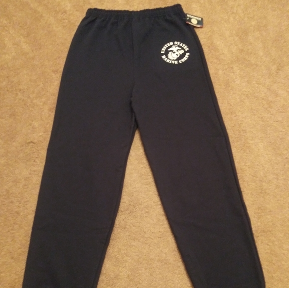 USMC | Pants | United States Marine Corps Logo Sweatpants Navy Blue ...